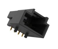 China 2.54mm Sealed Right Angle Automotive Connector 4 Pin Male Female ECU Pin Header PA6T for sale