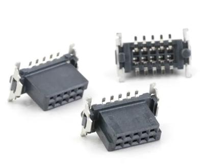 China Female Rugged High Speed Connector 1.27mm Pitch SMC Type-B SMT 6.20mm Height Board to Board for sale