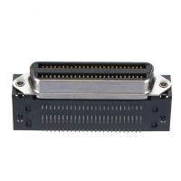 China 2.16mm Pitch 100P Right Angle PCB Mount Centronic Connector Female 957 Champ for sale