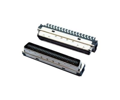 China SCSI 68 Pin Male Soldering Type Connector 1.27mm Pitch for Servo Automation for sale