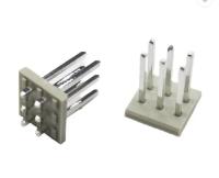 China 4.2mm Pitch 90 Degree Molex Pin Header 2x5P Dual Row Male Connector 2-40 Pin for sale
