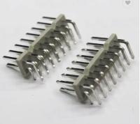 China 4.2mm Pitch 90 Degree Molex Pin Header 2x5P Dual Row Male Connector 2-40 Pin for sale