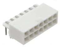 China 14 Position Right Angle Header 4.14mm Pitch Dual Row Connector 770973-1 PA66 Automotive for sale