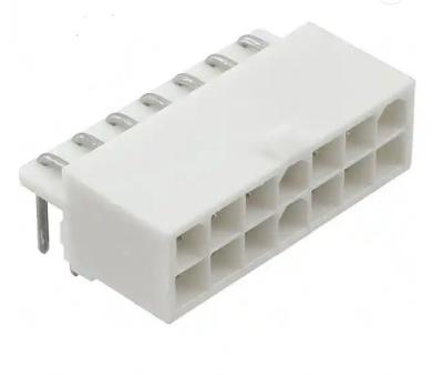 China 14 Position Right Angle Header 4.14mm Pitch Dual Row Connector 770973-1 PA66 Automotive for sale