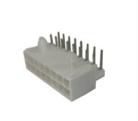 China 14 Position Right Angle Header 4.14mm Pitch Dual Row Connector 770973-1 PA66 Automotive for sale