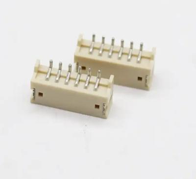 China 1.5mm Pitch Dual Row PCB Terminal Wafer Connector 500V AC Withstanding 1A 350V for sale