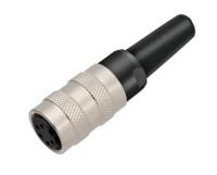 China M16 Waterproof Connector 2-24 Pin IP67 Epoxy Resin Rubber Sealing 500 Cycles for sale