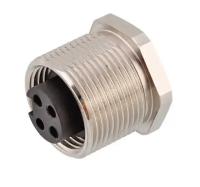 China 7/8 Solder Type Waterproof Connectors IP67 3-6 Pin Sensor Automation Control M Series for sale