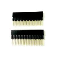 China Pitch 2.54mm Pin Header Female PCB Board Socket 2x20 Stacking Header for sale