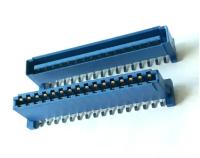 China PA6T LCP Board to Board Pin Header Connector Pitch 1.0mm SMT 2x2 to 2x50 Pins for sale