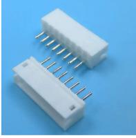 China 6.35mm Pitch 8 Pin Wire to Board Connector PA66 White Tin Plated 13A 600V for sale
