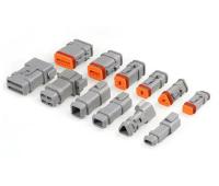 China Sealed IP67 Waterproof Automotive Connectors Deutsch DT Series 2pin to 12pins for sale