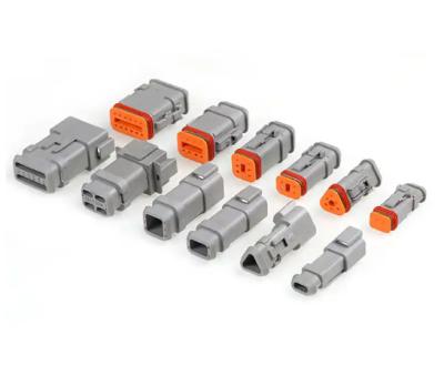 China Sealed IP67 Waterproof Automotive Connectors Deutsch DT Series 2pin to 12pins for sale