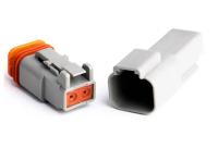 China Sealed IP67 Waterproof Automotive Connectors Deutsch DT Series 2pin to 12pins for sale