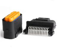 China 26 Pin Waterproof ECU Connector 250V Automotive Female MX23A26SF1 PA66 for sale