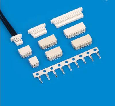 China JST SH 1.0mm Pitch Wire Harness Connectors 2-5 Pin Male Female 50V 1A for sale