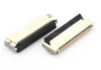 China 0.5mm Pitch Horizontal Back Flip-Lock ZIF FPC FFC Connector 4-60 Pin H2.0mm for sale
