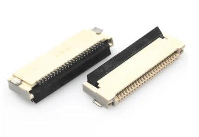 China 0.5mm Pitch Horizontal Back Flip-Lock ZIF FPC FFC Connector 4-60 Pin H2.0mm for sale