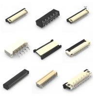 China 0.3mm Pitch FPC Connector 15 25 Pin Non-ZIF Right Angle 1mm Height Wire to Board for sale