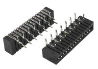China NO-ZIF DIP Type FPC/FFC PCB Header Connectors Right Angle 90 Degree Side Entry for sale