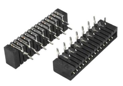 China NO-ZIF DIP Type FPC/FFC PCB Header Connectors Right Angle 90 Degree Side Entry for sale