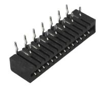 China NO-ZIF DIP Type FPC/FFC PCB Header Connectors Right Angle 90 Degree Side Entry for sale
