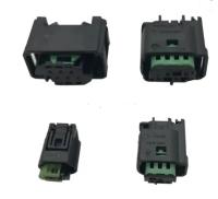 China Tyco MQS 2 Pin Female Automotive Connector 968405-1 1-967644-1 PA66 Black -40℃ to 105℃ for sale