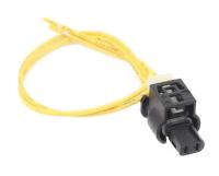 China PA66 PBT 22-26AWG 2 Pin Car Foglight Connector Harness Pigtail for LED DRL for sale