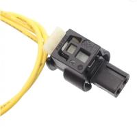 China PA66 PBT 22-26AWG 2 Pin Car Foglight Connector Harness Pigtail for LED DRL for sale