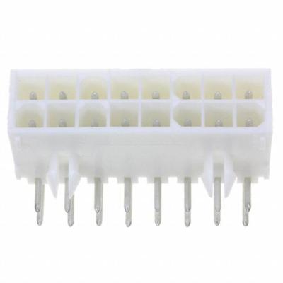 China 4.14mm Wire to Board Connector Header Wafer RA Right Angled Dual Row 9A 500V for sale