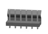China 5.08mm Pitch SPOX Crimp Terminal Housing 3 Circuits 5197 Single Row Pin Header Connector for sale