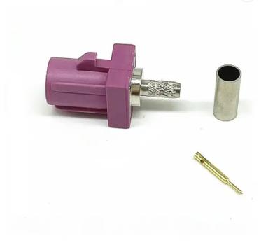 China SMB 50 Ohm Male FAKRA HSD Connector for GPS Antenna Pigtail Cable 1.37mm for sale