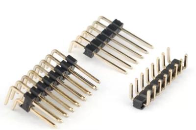 China PCB Header Connectors 2.54mm Pitch Through Hole 3A 250V 2-40 Positions for sale