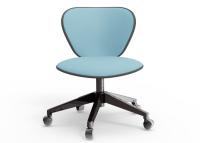 China Reclining Home Office Swivel Desk Chair Leather With Castors for sale