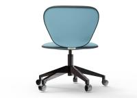 China Reclining Home Office Swivel Desk Chair Leather With Castors for sale