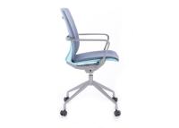 China Modern Home Upholstered High Back Office Chair With Armrests And Reclining Function for sale
