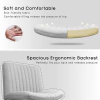 China Powder Coating Metal Ergonomic Swivel Chair Occasional Chair for sale