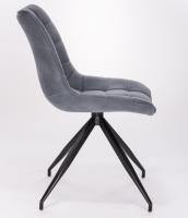China Mid Century Comfortable Dining Room Chair Dining Room Side Chairs Accent Chairs With Black Metal Legs For Kitchen Lounge for sale