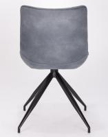 China Mid Century Comfortable Dining Room Chair Dining Room Side Chairs Accent Chairs With Black Metal Legs For Kitchen Lounge for sale