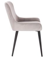 China Elegant Comfortable Dining Room Chair With Sleek Ergonomic Design Lumbar Support And Sturdy Leg for sale