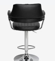 China Big Size Seat Modern Fabric Bar Stools Height Adjustable Kitchen Counter Bar Pub for sale