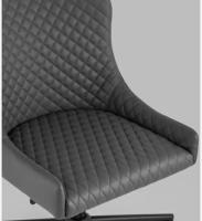 China Ergonomic Back PU Swivel Task Chair With Castors And Adjustable Height for sale