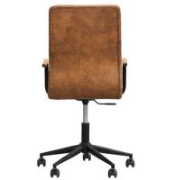 China Adjustable Height Home Office Task Chair Swivel In Black Leg For Small Space With Armrest for sale