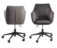 China 46.5-57.5cm Upholstered Office Chair With Padded Seat And Comfortable Back for sale