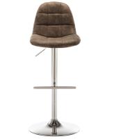 China Square Seat Fabric Bar Stool Chairs For Kitchen Counter Bar Pub Height Adjustable for sale