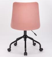 China Office Ergonomic Swivel Chair Lumbar Support Executive Mid Back Adjustable Rolling Swivel Stool for sale