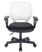 China Lumbar Support Ergonomic Swivel Chair Executive Rolling Adjustable Mid Back Task Chair for sale