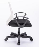 China Lumbar Support Ergonomic Swivel Chair Executive Rolling Adjustable Mid Back Task Chair for sale