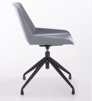 China Plastic Ergonomic Swivel Chair Lumbar Support Dining Room Chairs for sale