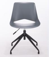 China Plastic Ergonomic Swivel Chair Lumbar Support Dining Room Chairs for sale